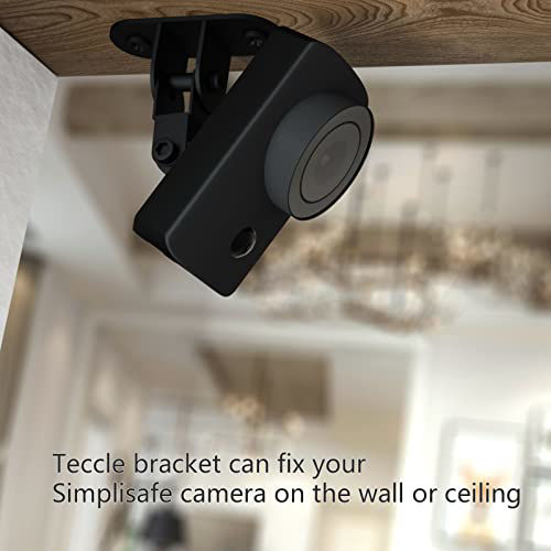 GetUSCart- Teccle Metal Wall Mount Compatible with Simplisafe Camera ...