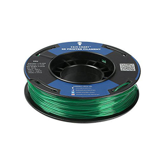 GetUSCart- SainSmart TPU Filament 1.75 Dark Green Flexible TPU 3D ...