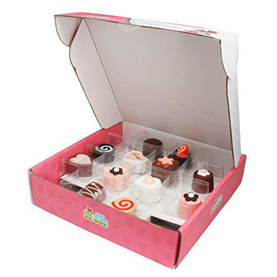 GetUSCart- Wooden Dessert Play Set for Kids, Pretend Play Food Sets for ...