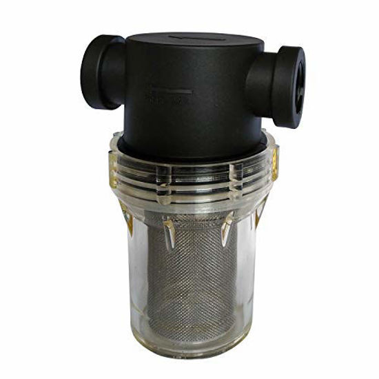GetUSCart- 1/2" Female NPT in-Line Strainer with 40 mesh Stainless ...