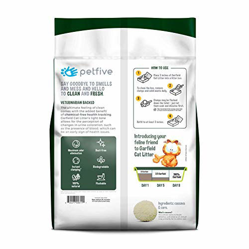 GetUSCart- Petfive Garfield Cat Litter Ultimate Clump, All Natural ...