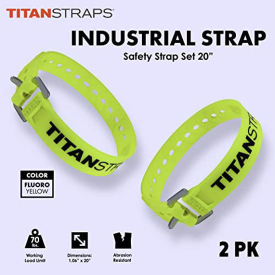 GetUSCart- Titan Industrial Straps - Safety Strap Set to Secure Splits ...