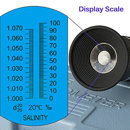 GetUSCart- Salinity Refractometer for Seawater and Marine Fishkeeping ...