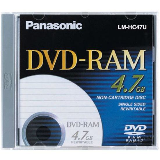 GetUSCart- Panasonic LM-HB47LU 4.7GB Single-Sided DVD-RAM Disc