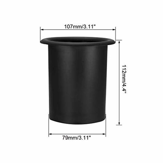 GetUSCart- uxcell 2Pcs 85mm x 112mm Speaker Port Tube Subwoofer Bass ...