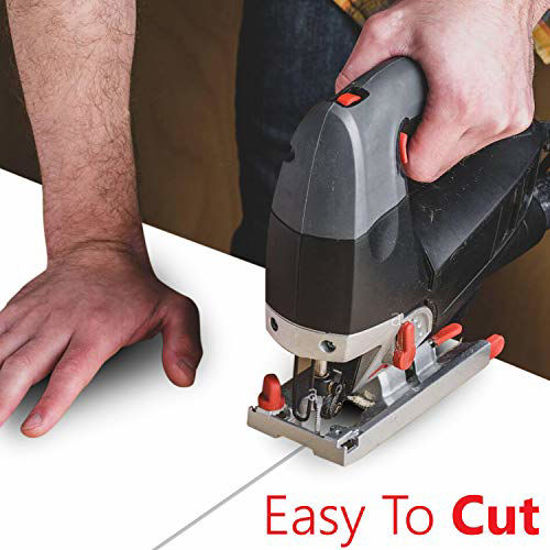 GetUSCart- Expanded PVC Sheet 12" x 12" Black Printable Rigid PVC Board ...