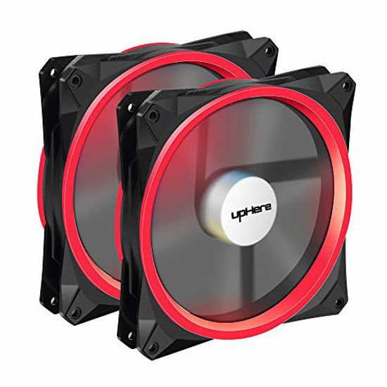 GetUSCart- upHere 140mm PWM case Fan 2PACK Solar Eclipse Hydraulic ...