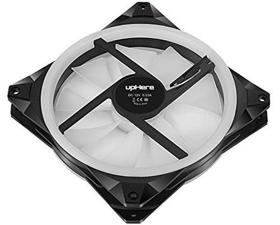 GetUSCart- upHere 140mm PWM case Fan 2PACK Solar Eclipse Hydraulic ...
