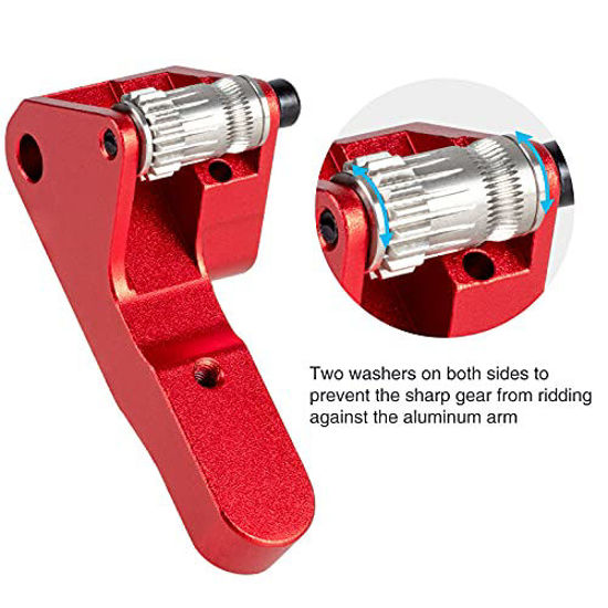 GetUSCart- Redrex Dual Gear Extruder Metal Drive Feeder Upgrade Kit for ...