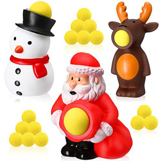 GetUSCart- Vinsot 3 Pieces Christmas Poppers Toy , Cute Snowman Santa ...