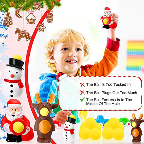 GetUSCart- Vinsot 3 Pieces Christmas Poppers Toy , Cute Snowman Santa ...