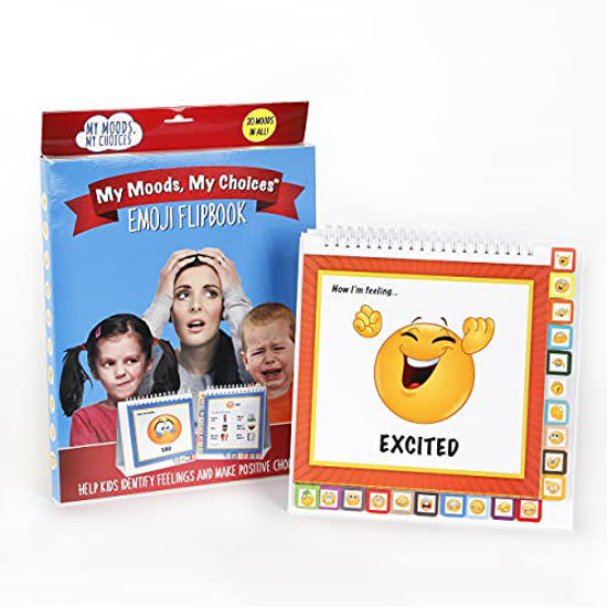 GetUSCart- The Original Mood Flipbook for Kids; 20 Different Moods ...