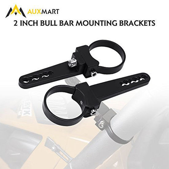 GetUSCart- AUXMART 2 Inch Bullbar Nudge Bar Mounting Brackets Tube ...