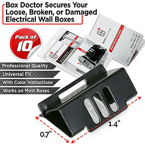 GetUSCart- Box Doctor Repair Clips - Fix Loose Outlets and Switches ...