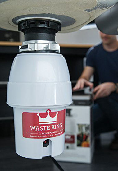 GetUSCart- Waste King Legend Series 1/2 HP Continuous Feed Garbage ...