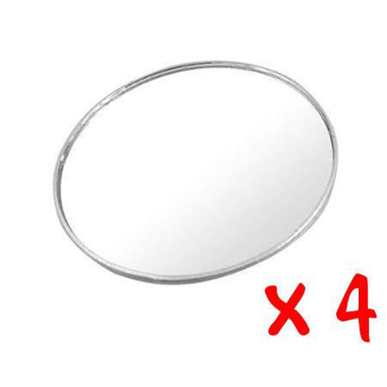 GetUSCart- Blind Spot Mirrors 4 Pack-2 Inch Round Rear View Convex ...
