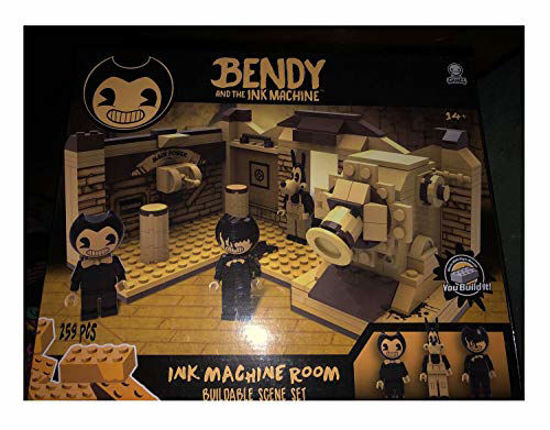 GetUSCart- C3 Bendy Ink Machine Room Scene Set Building, Multi