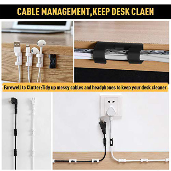 GetUSCart- Cable Clips with Strong Self-Adhesive, XIAOXI Cable ...