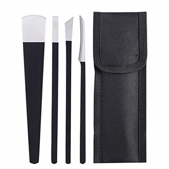 GetUSCart- Pedicure Knife Set, 4Pcs Professional Stainless Steel ...