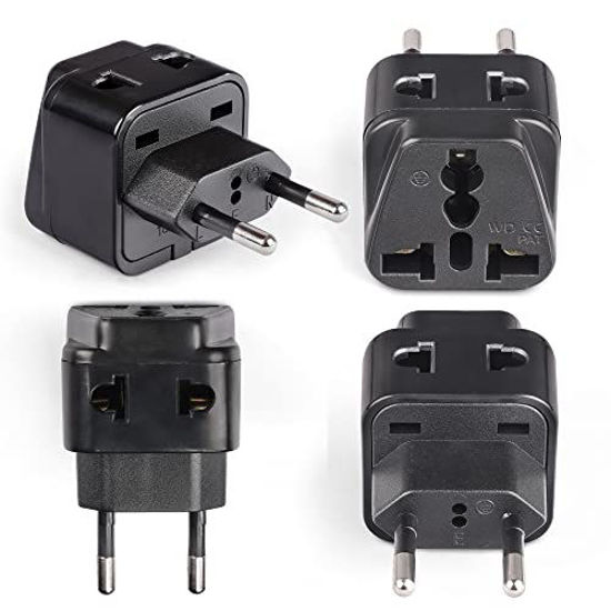 GetUSCart- OREI Europe Power Plug Adapter Works in Russia, Turkey ...