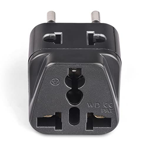 GetUSCart- OREI Europe Power Plug Adapter Works in Russia, Turkey ...