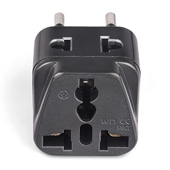 GetUSCart- OREI Europe Power Plug Adapter Works in Russia, Turkey ...