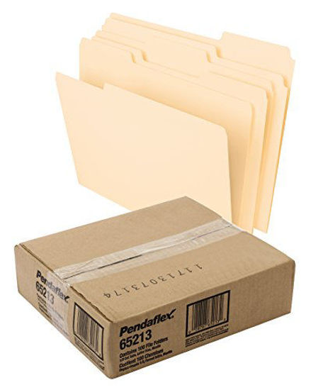 GetUSCart- Pendaflex File Folders, Letter Size, 8-1/2" x 11", Classic ...