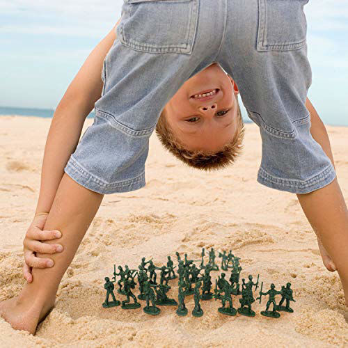 GetUSCart- HAPTIME 100 Pcs Various Pose Toy Soldiers Figures, Army Men ...