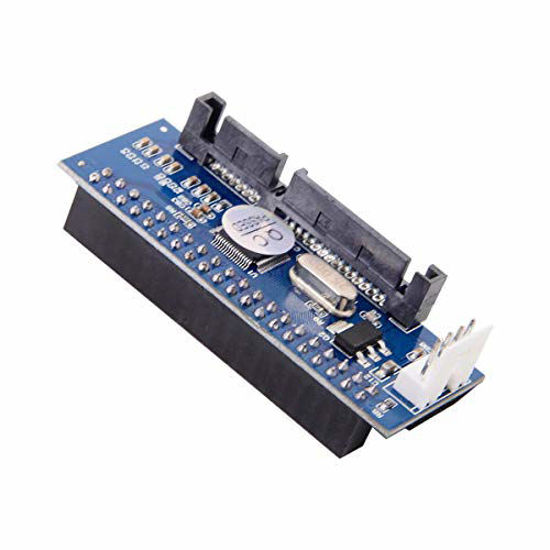 GetUSCart- Cablecc IDE/PATA 40Pin Disk to SATA Female Converter Adapter ...
