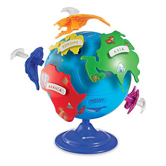 GetUSCart- Learning Resources Puzzle Globe 3-D Geography Puzzle - 14 ...