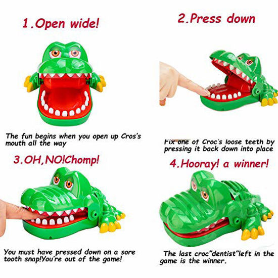 GetUSCart- Oun Nana Crocodile Teeth Dentist Game for Kids, Crocodile ...