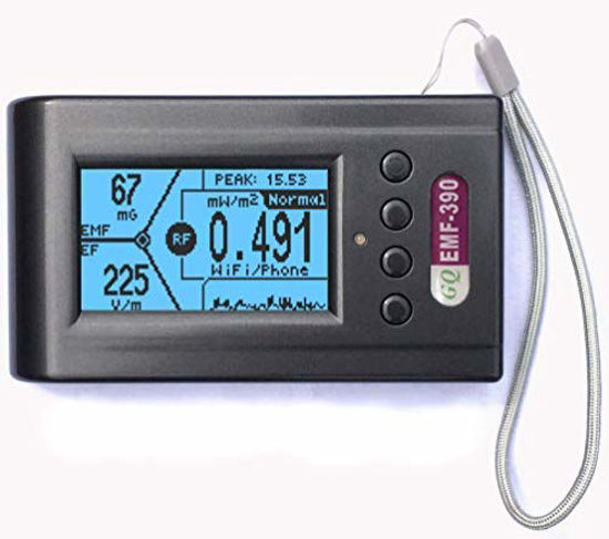 GetUSCart- EMF Meter,Advanced GQ EMF-390 Multi-Field Electromagnetic ...