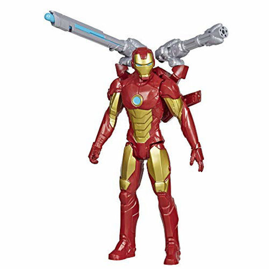 GetUSCart- Avengers Marvel Titan Hero Series Blast Gear Iron Man Action ...
