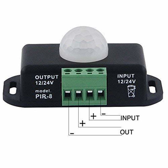 GetUSCart- Sensky BS009 12V 24V PIR Sensor LED Motion Sensor Switch ...