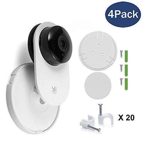 GetUSCart- 4 Pack Home Camera Wall Mount Stand Bracket for Yi Home ...