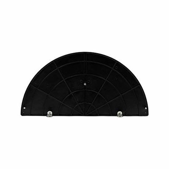 GetUSCart- 18? Acrylic Bubble Half Dome Mirror with Black Rim, Round ...