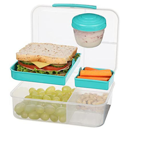 GetUSCart- Sistema Bento Box Adult Lunch Box with 2 Compartments ...