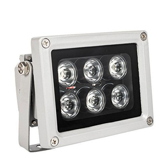 GetUSCart- Infrared Illuminator, 850nm 6 LEDs 130 Feet 60 Degree Wide ...