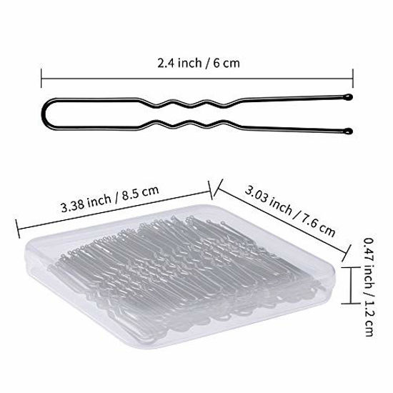 GetUSCart- U Shaped Hair Pins, IKOCO 80pcs of Bun Hair Pins for Women ...