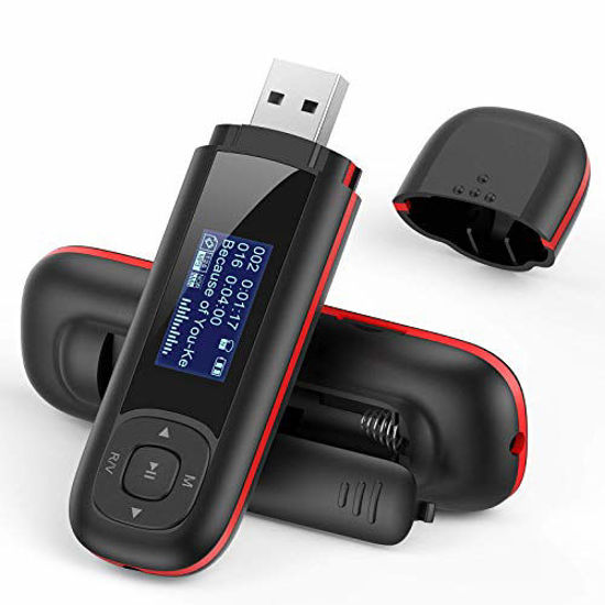 GetUSCart- AGPTEK U3 USB Stick Mp3 Player, 8GB Music Player Supports ...
