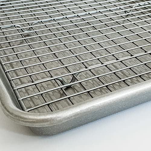 GetUSCart- USA Pan 1607CR Bakeware Extra Large Sheet Baking Pan and ...