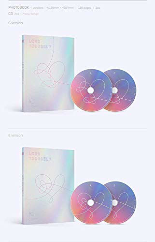 GetUSCart- BTS - LOVE YOURSELF ? Answer [L ver.] 2CD+Photobook+Mini Book+Photocard+Sticker Pack ...