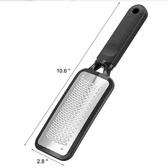 GetUSCart- Foot Scraper Callus Remover Black Pedicure Heel Grater ...