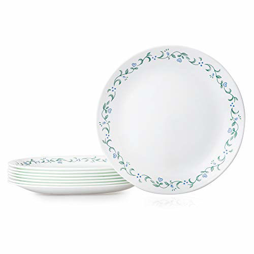 GetUSCart- Corelle Country Cottage Dinner Plates, 8-Piece