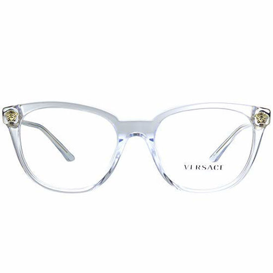 GetUSCart- Versace VE 3242A 148 Transparent Plastic Round Eyeglasses 54mm