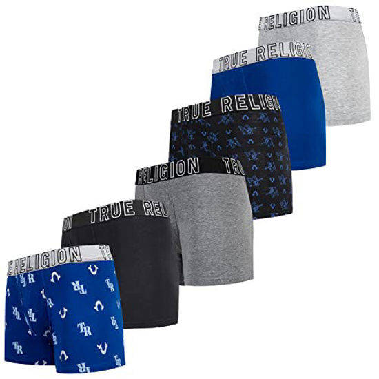 GetUSCart- True Religion Mens Boxer Briefs - Compression Underwear for ...