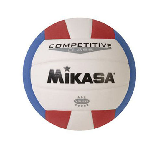 GetUSCart- Mikasa Competitive Class Volleyball (Red/White/Blue)