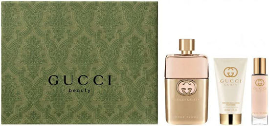 GetUSCart- Gucci Guilty 3 Piece Hardbox Gift Set for Women (3 Ounce Eau ...