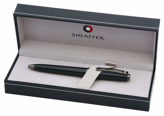 GetUSCart- Sheaffer Prelude Gloss Black Ballpoint Pen with Gun Metal ...