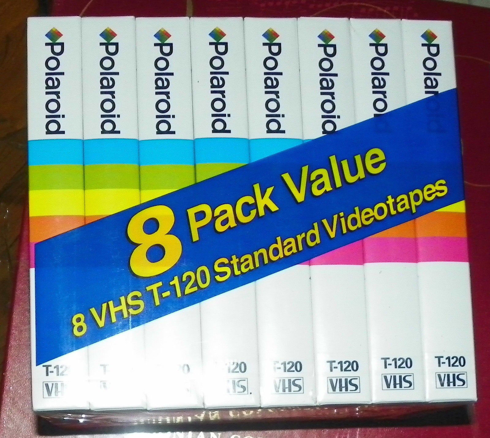 GetUSCart- Polaroid Supercolor VHS 8 Pack